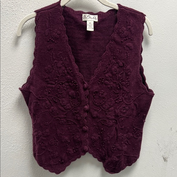 One Step Ahead | Jackets & Coats | Vintage One Step Ahead Deep Purple ...